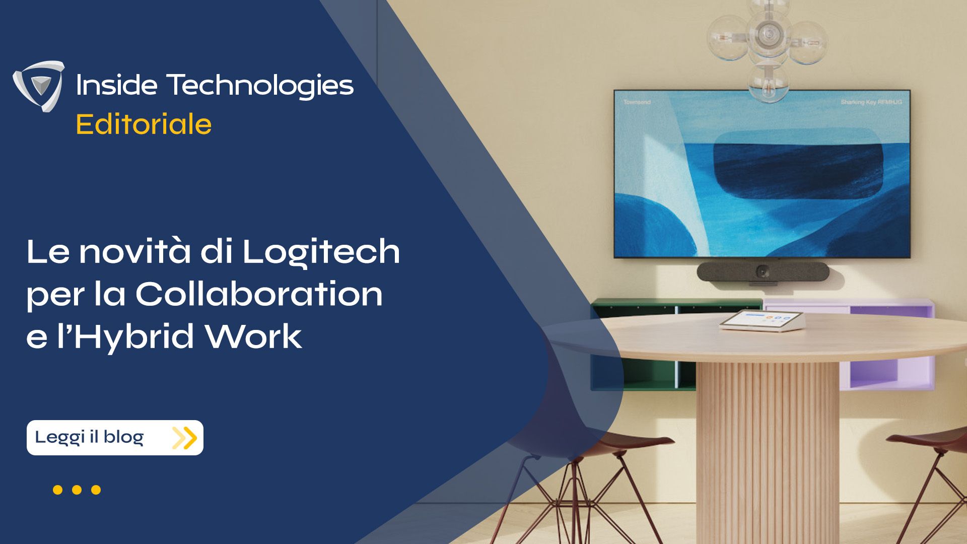 Le soluzioni Logitech per la Collaboration e l'Hybrid Work - Inside Technologies